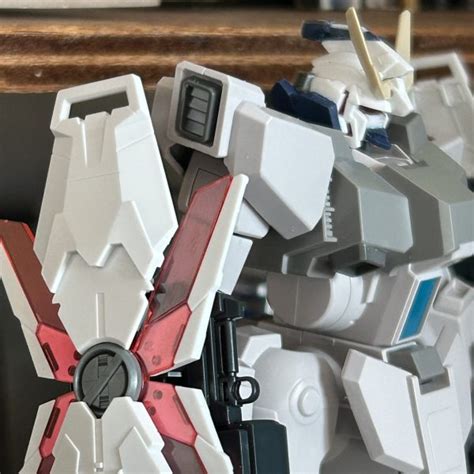 シルヴァバレトのフルアーマー化に向けて，禁止されているユニコーンタイプの頭部の使用がバレない様に，顎ガードを付けたらmkーⅤに似たって感じで