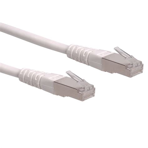 Kabel krosowy ROLINE Cat 6 klasa E S FTP PiMF biały 3 m Roline