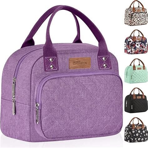 HOMESPON Insulated Lunch Bag For Women Men Work Adult Cool Bag Lunch