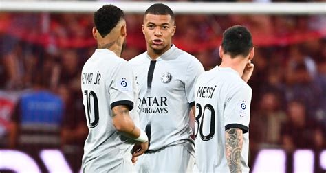 Psg Messi A Recadré Mbappé Et Neymar