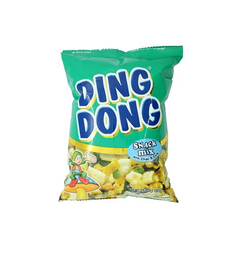 Philippines Ding Dong Snack Mix With Chip And Curls 100g Asia