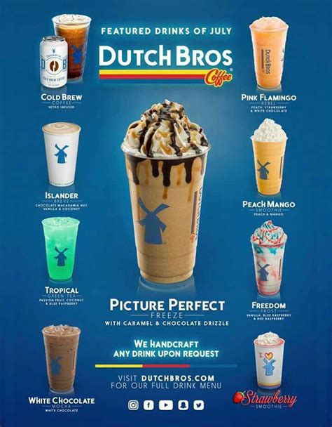 Dutch Bros Menu Iced Coffee