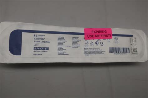 New Covidien E2608 6 Valleylab Hand Switching Suction Coagulator 8 Fr X 6 In Shaft Length