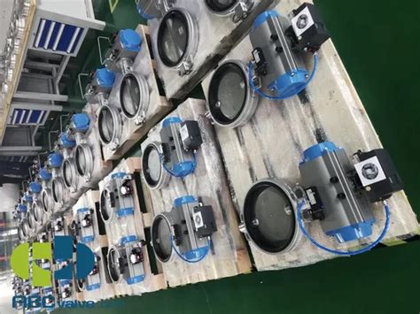 Pneumatic Actuator Concentric Butterfly Valve For Mining Industry