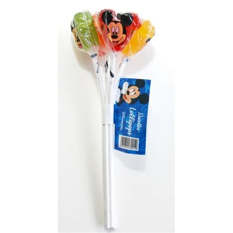 Disneyland Paris Mickey Mouse Lollipops Set