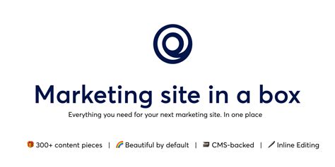 GitHub Editmodelabs Msiab Marketing Site In A Box