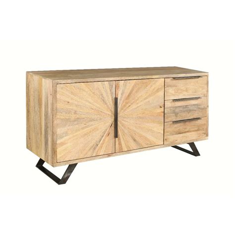 Sunburst Mango Sideboard Large Fairtrade Ts From Iguazu