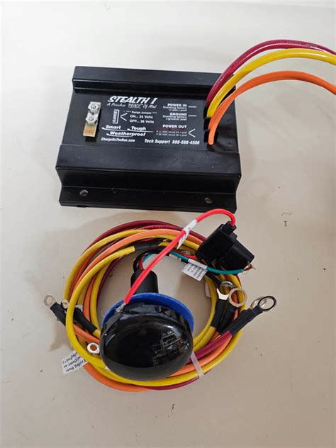 Stealth 1 On Board Dc 24v 36v Charger Lithium Charger Drewcraft Marine Products