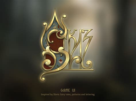 Ui Art For Mobile Game Сказ Behance
