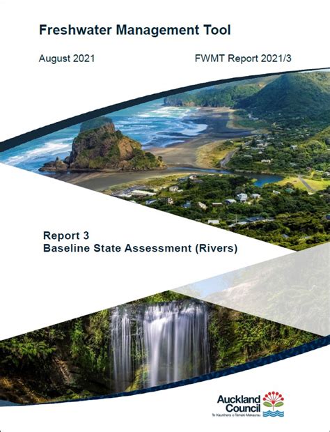 Freshwater Management Tool Report 3 Baseline State Assessment Rivers