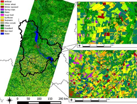 Final Map Obtained By Classifying Multi Temporal Landsat 8 Imagery