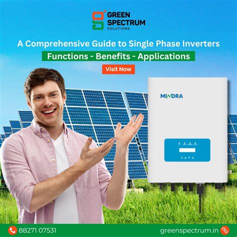 A Comprehensive Guide To Single Phase Inverters — Functions Benefits