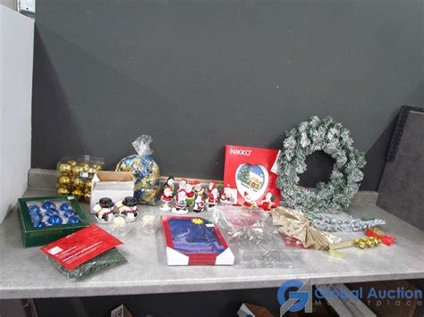 Assorted Christmas Decorations