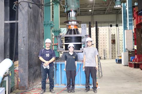 2022年8月8日月 積層ゴムアイソレータ実験＠大阪工大 東工大 吉敷研究室の日々