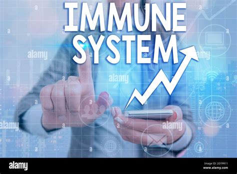 Writing Note Showing Immune System Business Concept For A Bodily