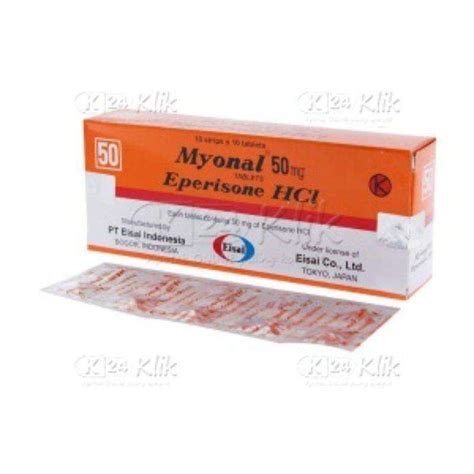 Jual Myonal 50mg 10 Tab Strip Di Seller Tarihealthcare Menteng