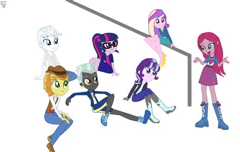 Eqg Mane 7 By Xxdavid5000xx On Deviantart