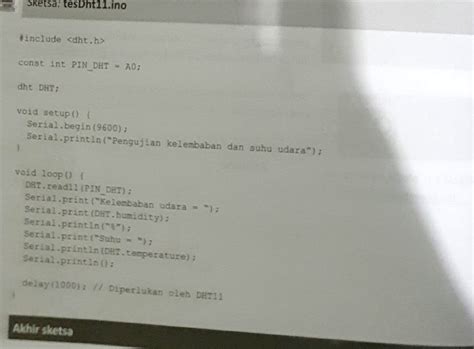 4 Dasar Penggunaan Sensor Dht11dan Sd Card