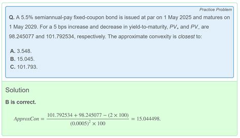 Calculation Of Convexity Is A Bit Weird In The Les Rcfa