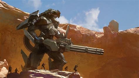 Turtle Robot Artwork Digital Art Futuristic Mech Machine Desert HD