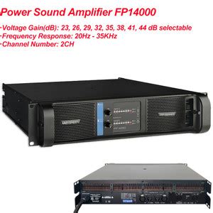Jual Amplifier 2350w X2 Channel Power Amplifier Subwoofer FP 14000