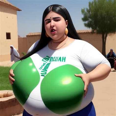 Pixel Image Converter Algerian Woman Belly Stuffing Huge Heavy
