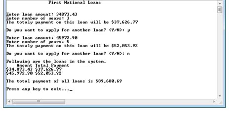 Solved Instructions 1 Create A Loan Class The Loan Class