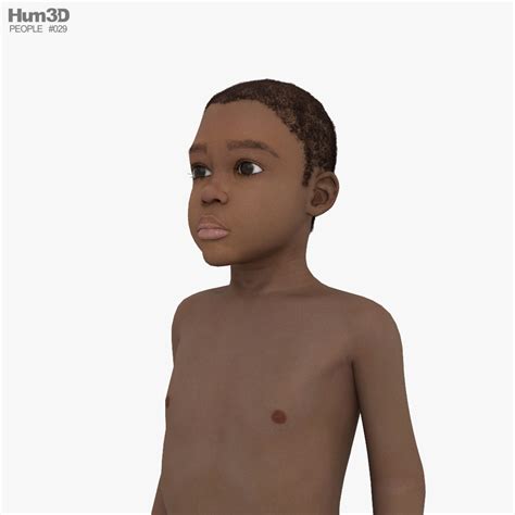 Kid Boy African American D On Dmodels