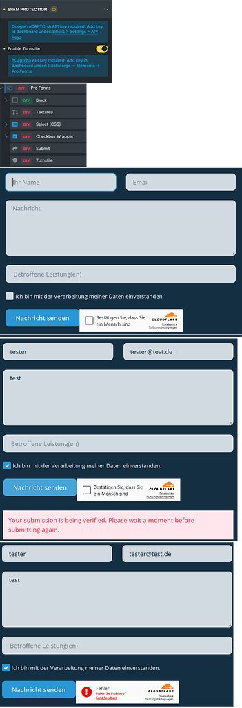 Turnstile Not Workingloop Bug Reports Bricksforge Community Forum