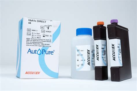 HbA C Direct Accurex AutoPure Biochemistry Reagent At Piece AutoPure Biochemistry