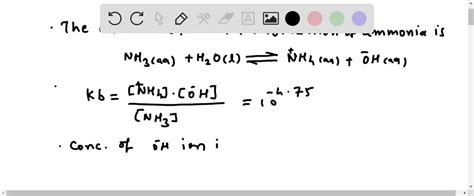 Ammonia And Water Reaction Equation Tessshebaylo