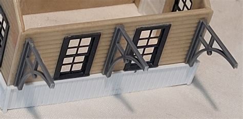 Rear Eave Brackets Installed Art Installations