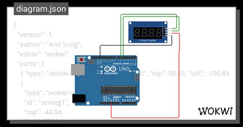 Module09 4Digits Entiers Wokwi ESP32 STM32 Arduino Simulator