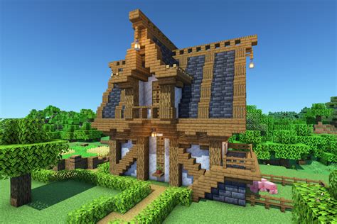Minecraft House Schematic