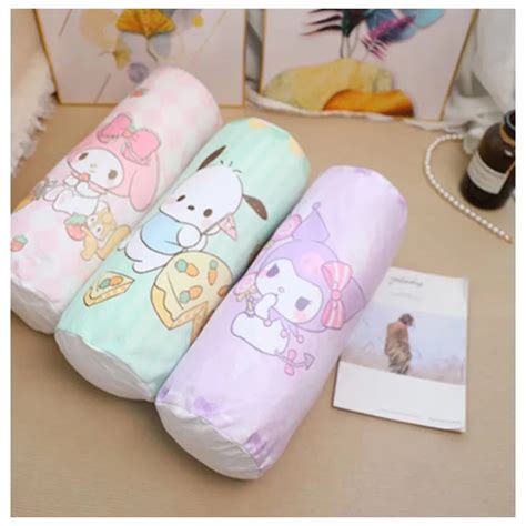 카와이 산리오 만화 봉제 장난감 긴 베개 애니메이션 마이 멜로디 시나모롤 키티 고양이 봉제 부드러운 인형 수면 베개 어린이 선물 Aliexpress
