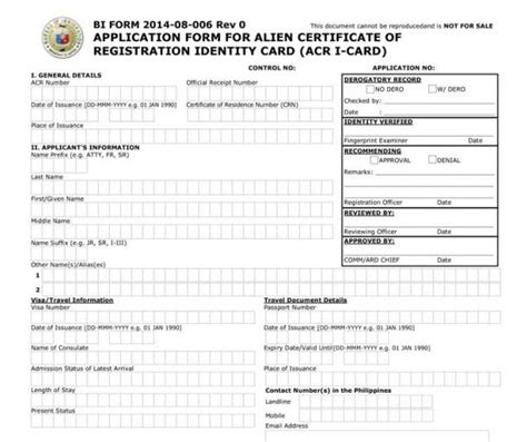 How To Get Acr I Card Philippine Ids