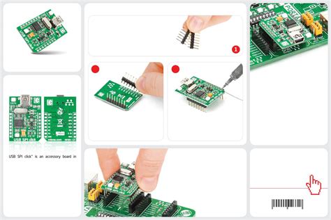 Mikroelektronika 的 Usb Spi Click Manual 規格書 Digikey