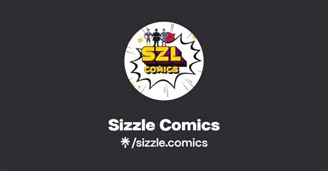 Sizzle Comics Instagram Tiktok Linktree