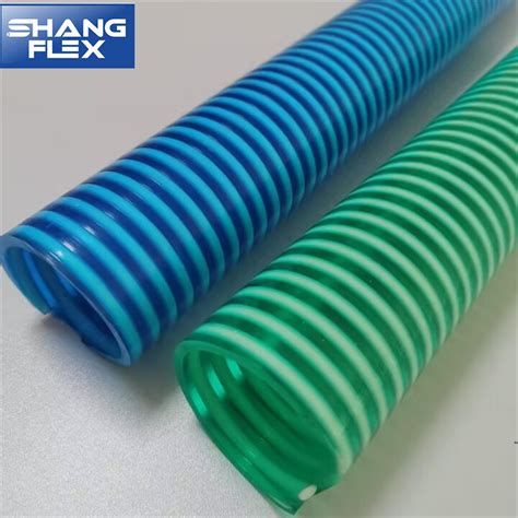 PVC Discharge And Suction Helix Water Hose PVC Suction Hose And