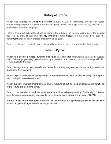 Ppt Pythontutorialkosmik 1 Powerpoint Presentation Free Download