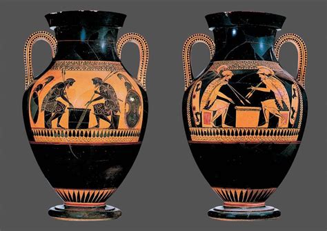 Image Greek Andokides Painter Achilles And Ajax Playing Dice