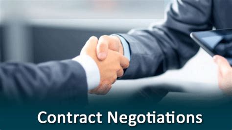 Contract Negotiation Skills