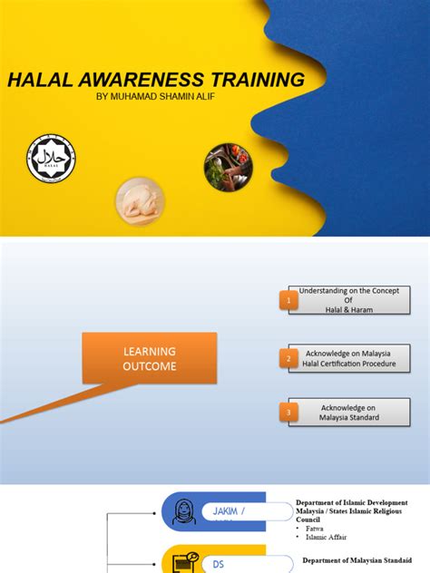 Halal Awareness Training Pdf