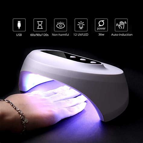 Jual Pengering Kutek Kuku Smart Portable UV LED Nail Dryer 36W Z10