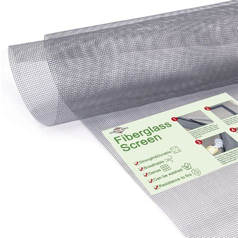 Grey Window Screen Mesh Loboo Idea Fiberglass Screen Replacement Mesh