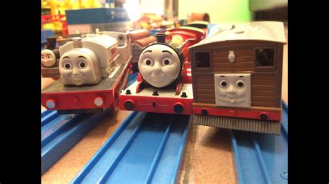 【장난감 철도】 꼬마기관차 토마스와 친구들 스탠리 제임스 토비 장난감기차 01720 Kr Youtube