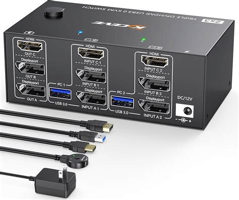 Triple Monitor Computer Switch Triple Monitor KVM Switch