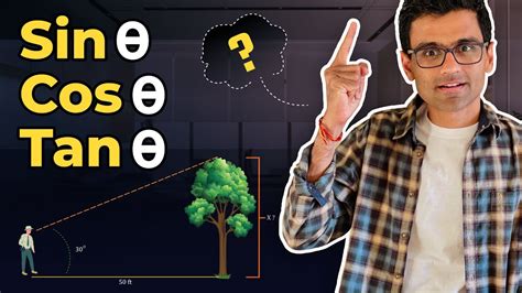 Sin Cos Tan Explained Explanation Using Real Life Example Math Statistics For Data Science