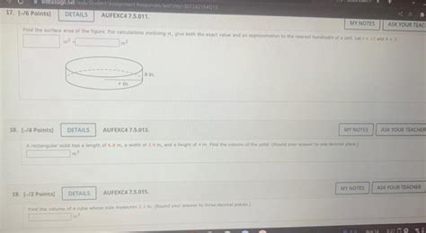 Solved 4 Points AUFEXC4 7 5 013 Chegg