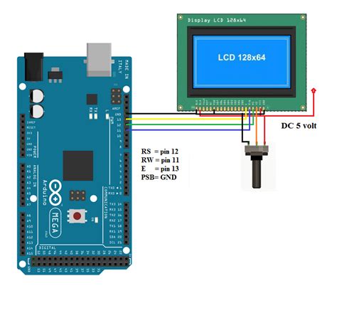 Tutorial Menggunakan Lcd Grafik 128x64 Dengan Arduino Mega
